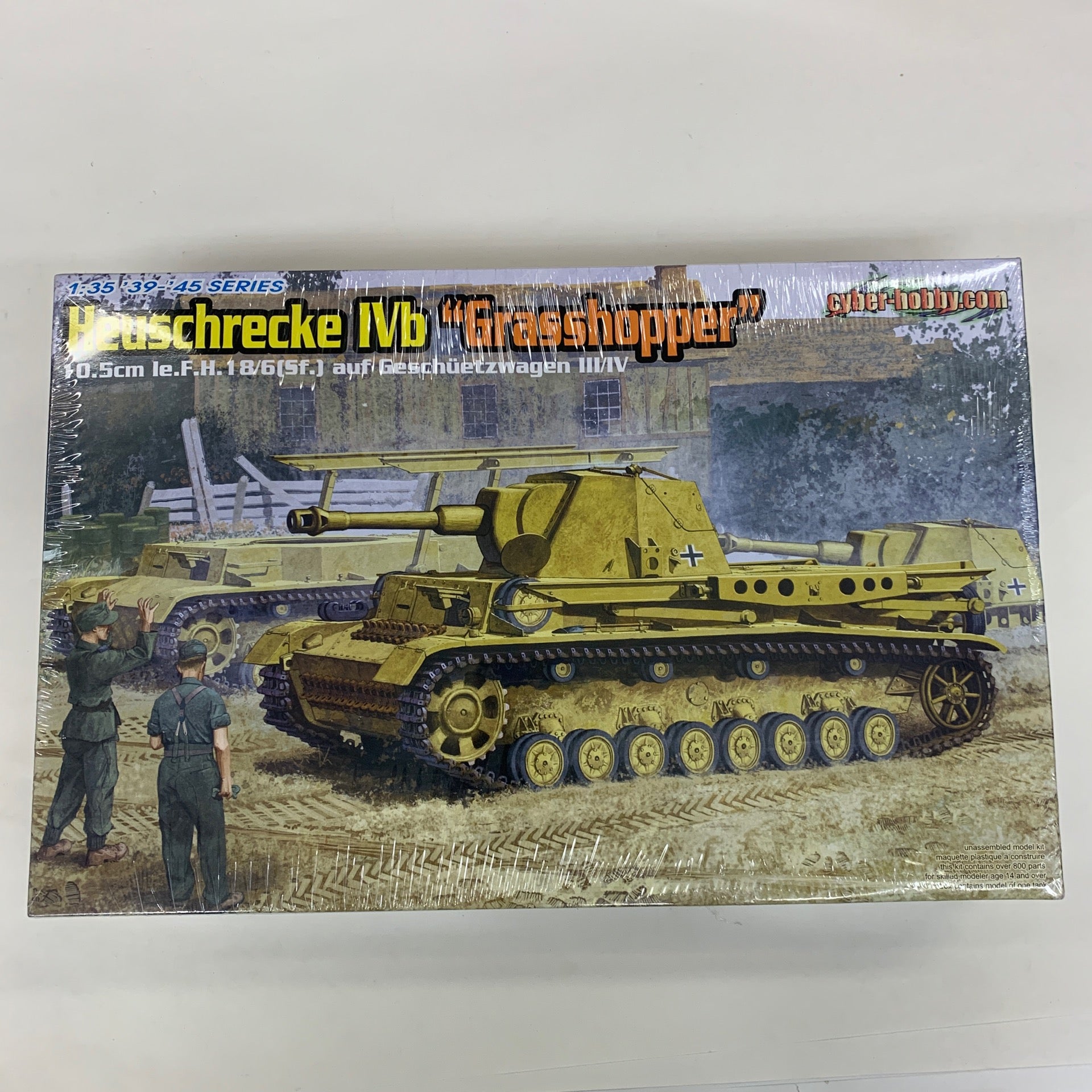 Dragon 1/35 Heuschrecke IVb Grasshopper tank model kit 6439 | Frontline ...