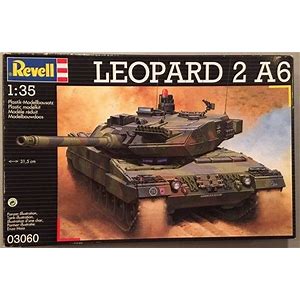 Revell 1/35 Leopard 2 A6 tank model kit 3060 | Frontline Model Kits ...