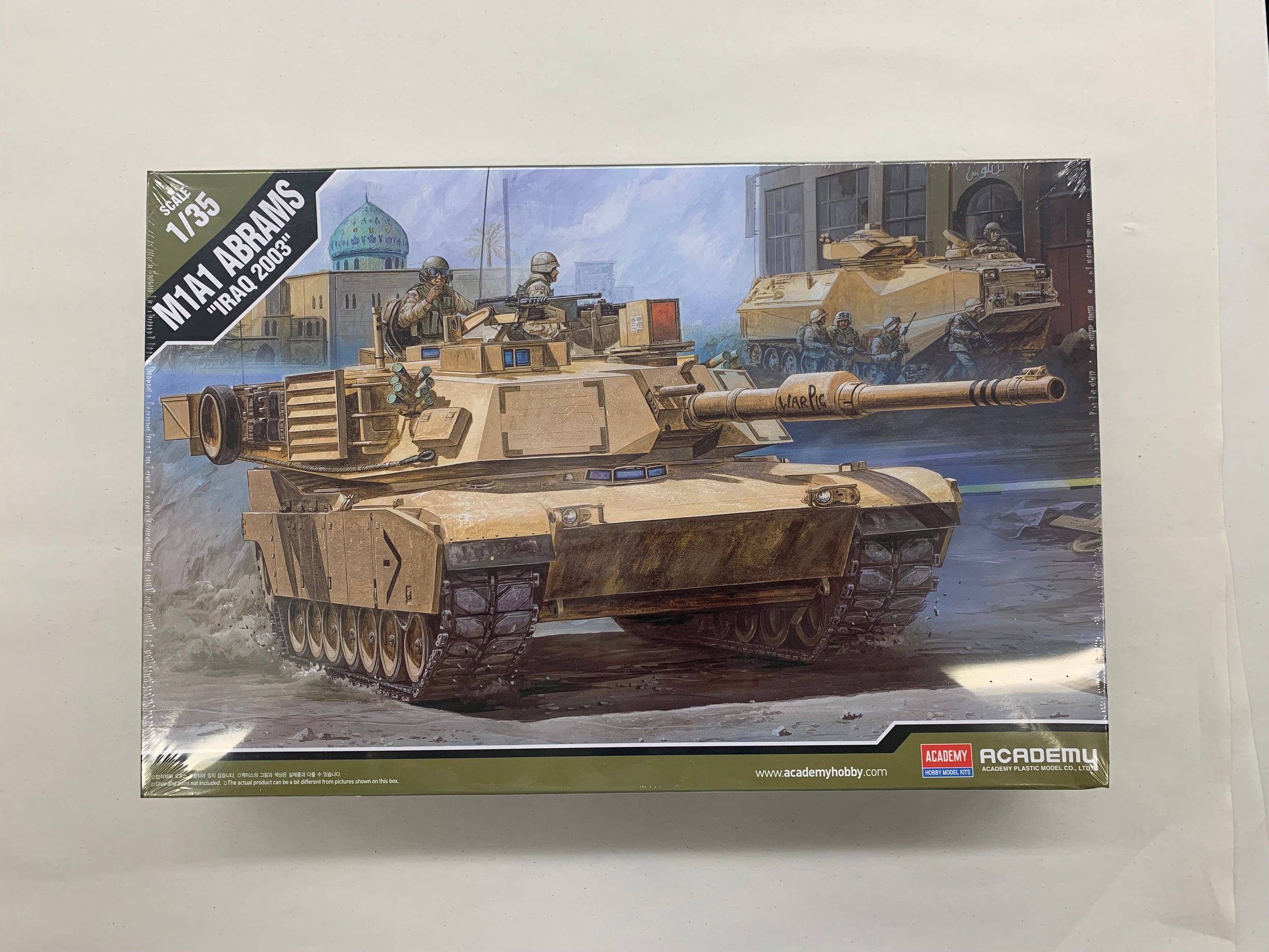 Academy 1/35 M1A1 Abrams IRAQ 2003 tank model kit 13202 | Frontline ...