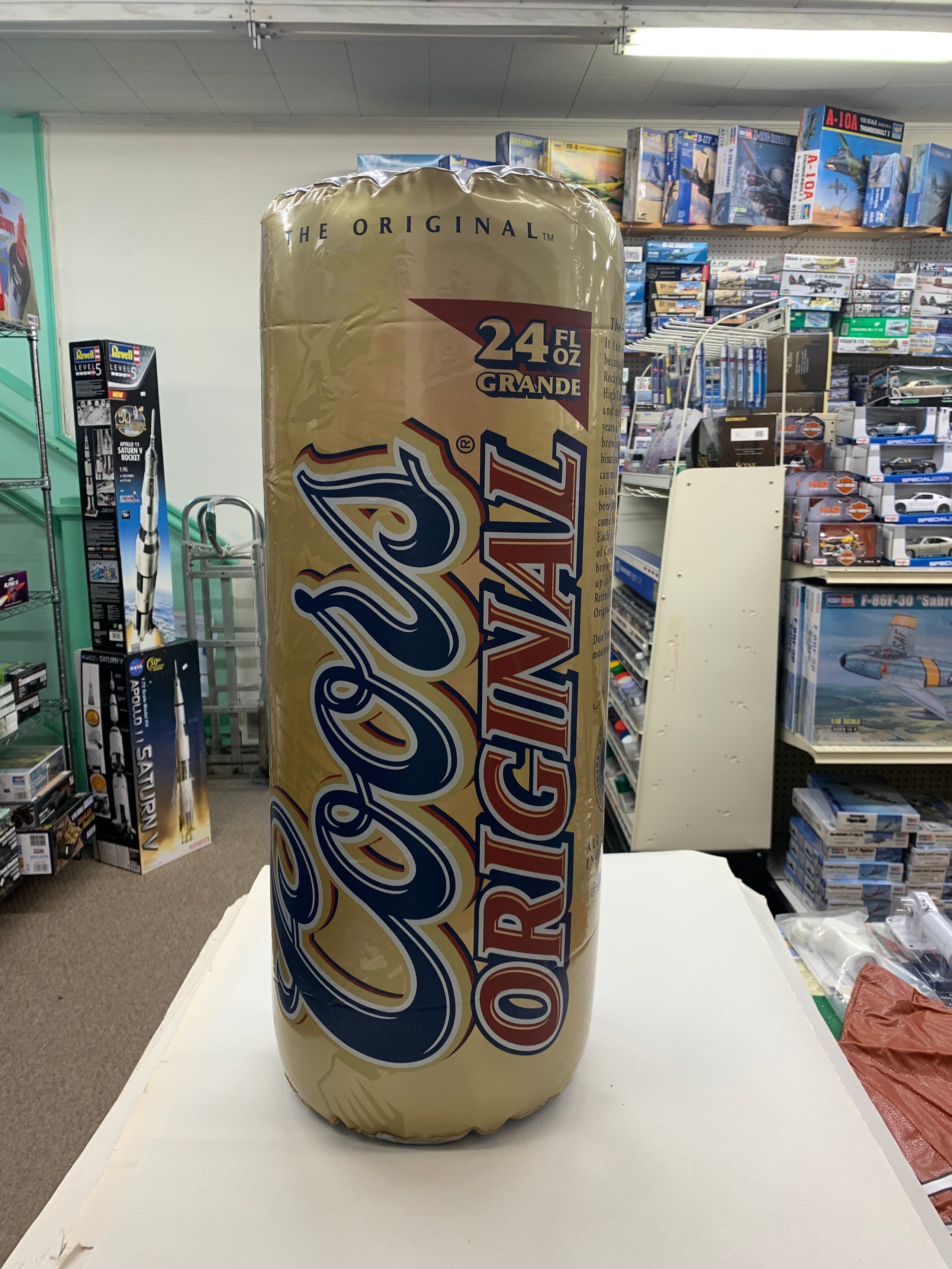 Coors Original Beer Can Advertising Inflatable | Frontline Model Kits ...