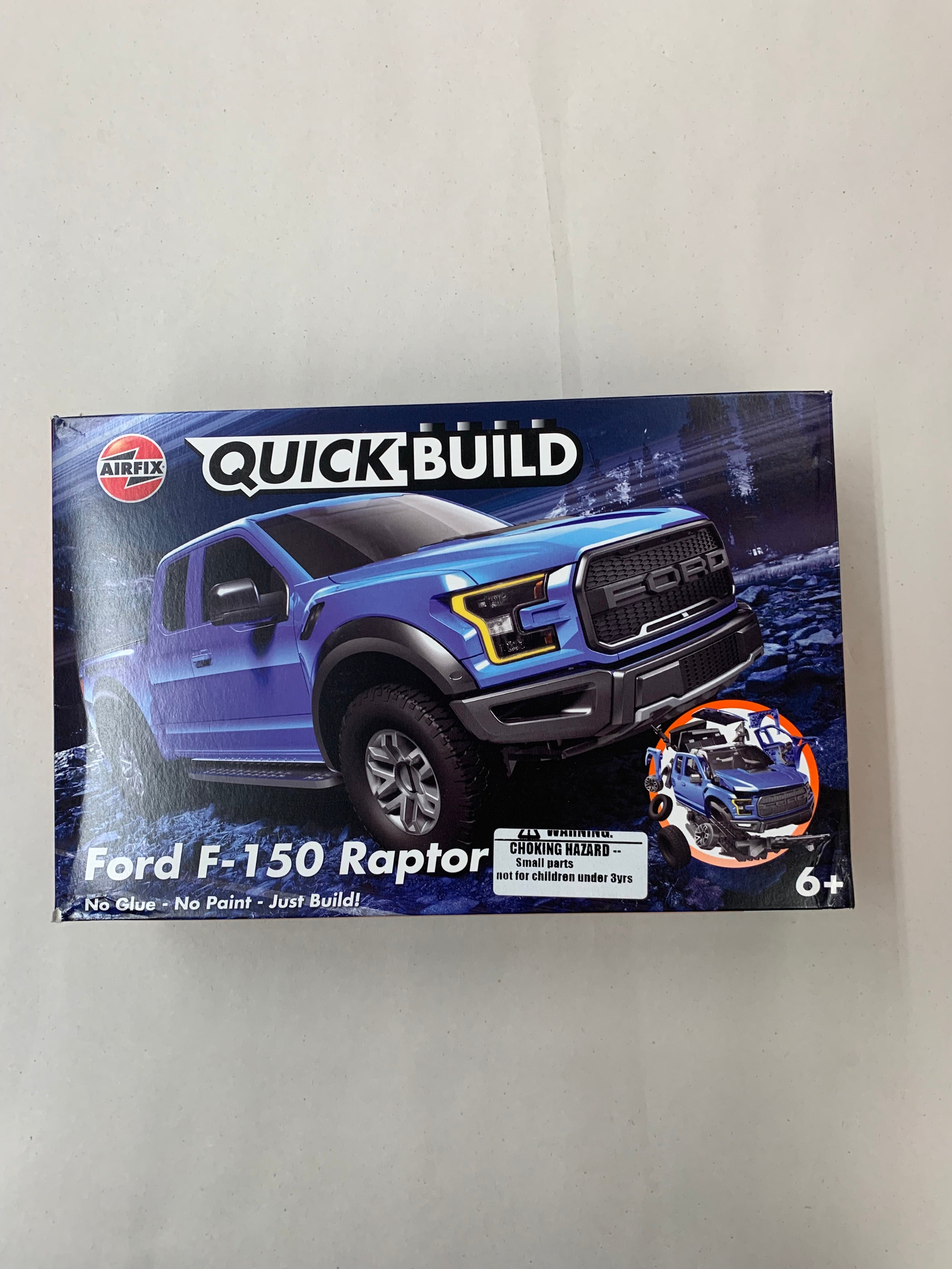 Airfix Quick Build Ford F-150 Raptor model kit 6037 | Frontline Model ...