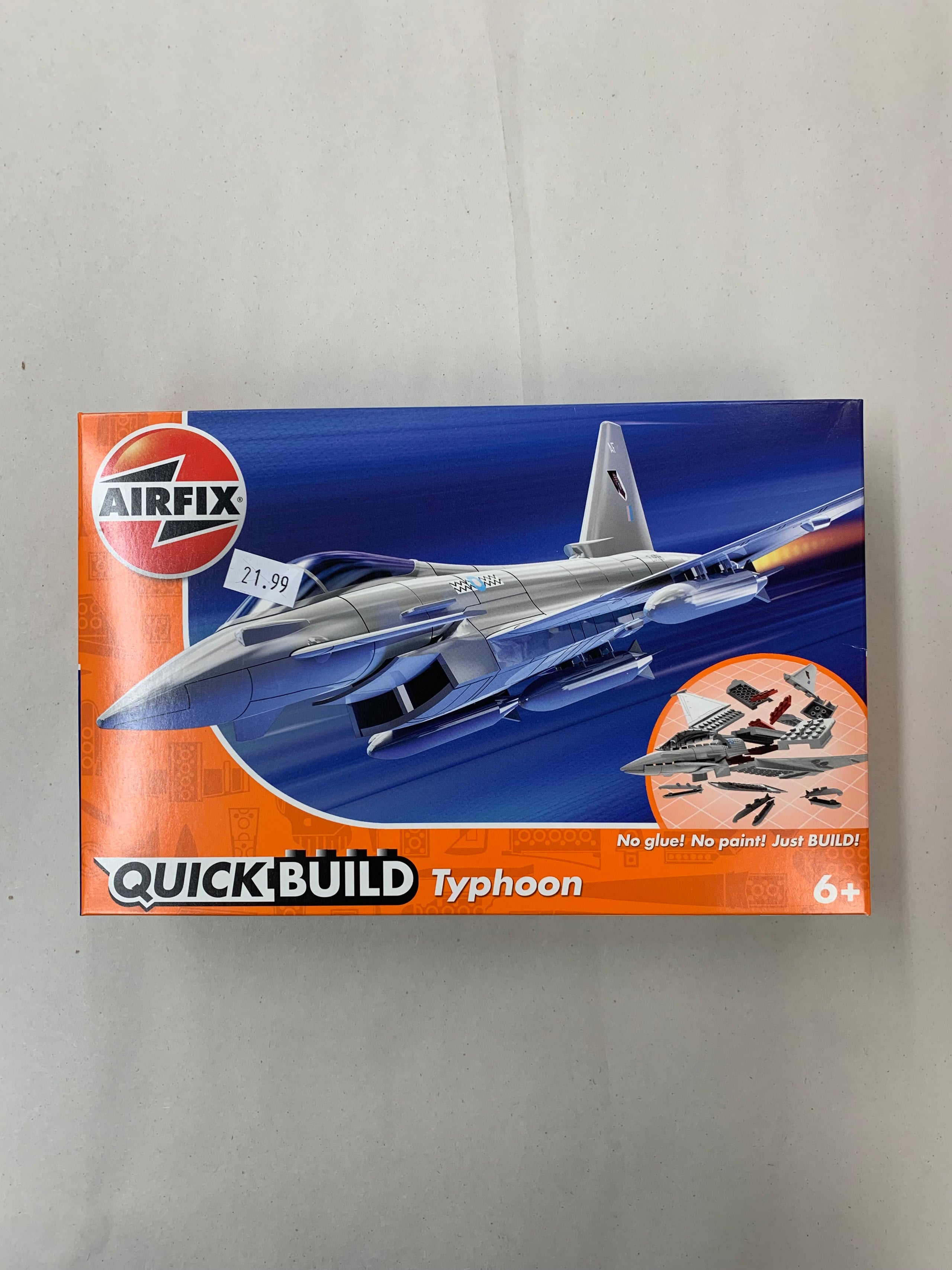 Airfix Quick Build Typhoon model kit 6002 | Frontline Model Kits & Hobbies