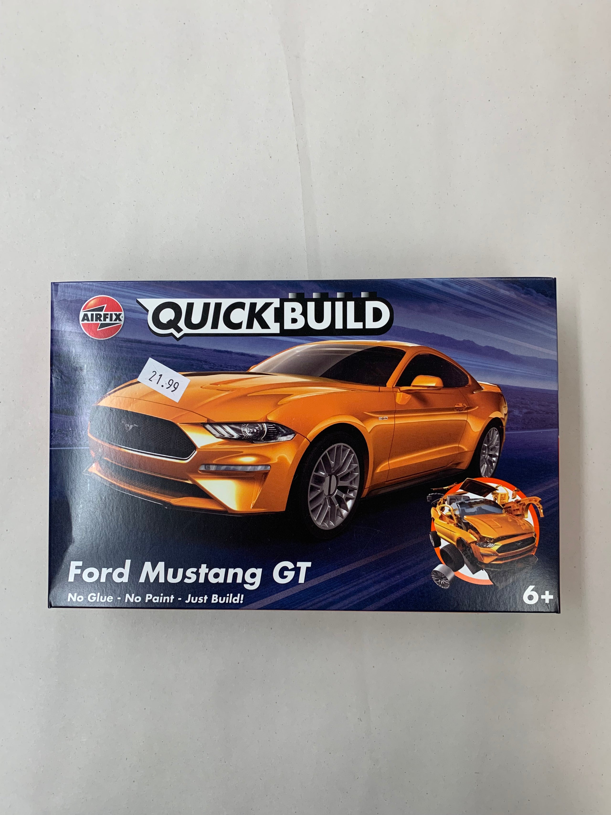 Airfix Quick build Ford Mustang GT model kit 6036 | Frontline Model ...