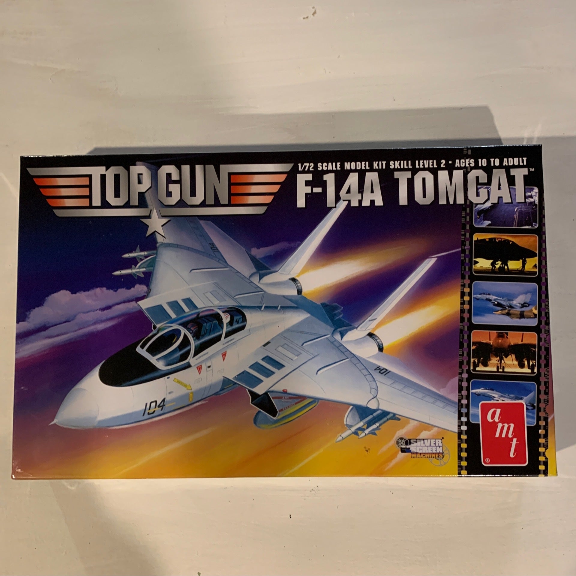 AMT 1/72 Top Gun F-14A Tomcat plane model kit 887 | Frontline Model ...